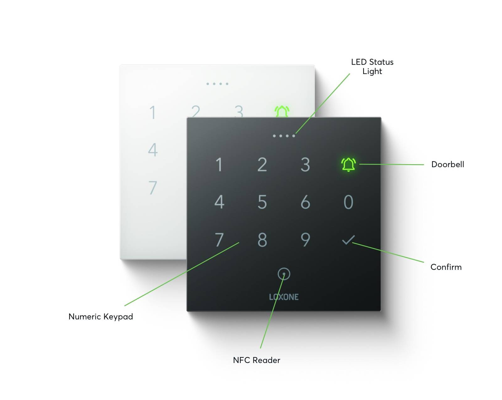 Loxone NFC Code Touch Tree antracytowy | Smart Home \ LOXONE Smart Home \ Sterowanie \ Tree ...
